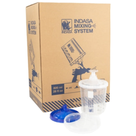 Indasa Mixing System Kit, 125µm Blue Filter, 800ml (28oz) Size, 611272 – indasa-direct.com
