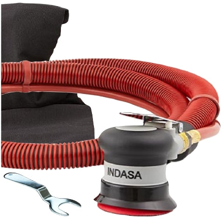 Indasa 3" Self-Generating Vacuum DA Sander, 3/32" Orbit, 3DAVSAND ...