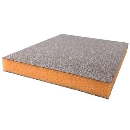 Indasa Rhyno Sponge Double Sided Hand Sanding Pads, Medium Grit Orange ...