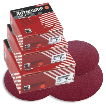 Indasa 6" Rhynogrip HeavyLine Solid Sanding Discs, 620-E Series ...