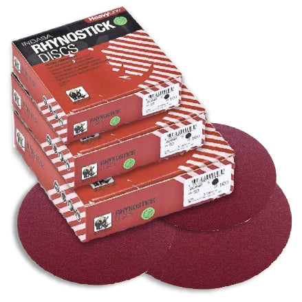 Indasa 8" Rhynostick HeavyLine Solid PSA Sanding Discs, 800-E Series ...